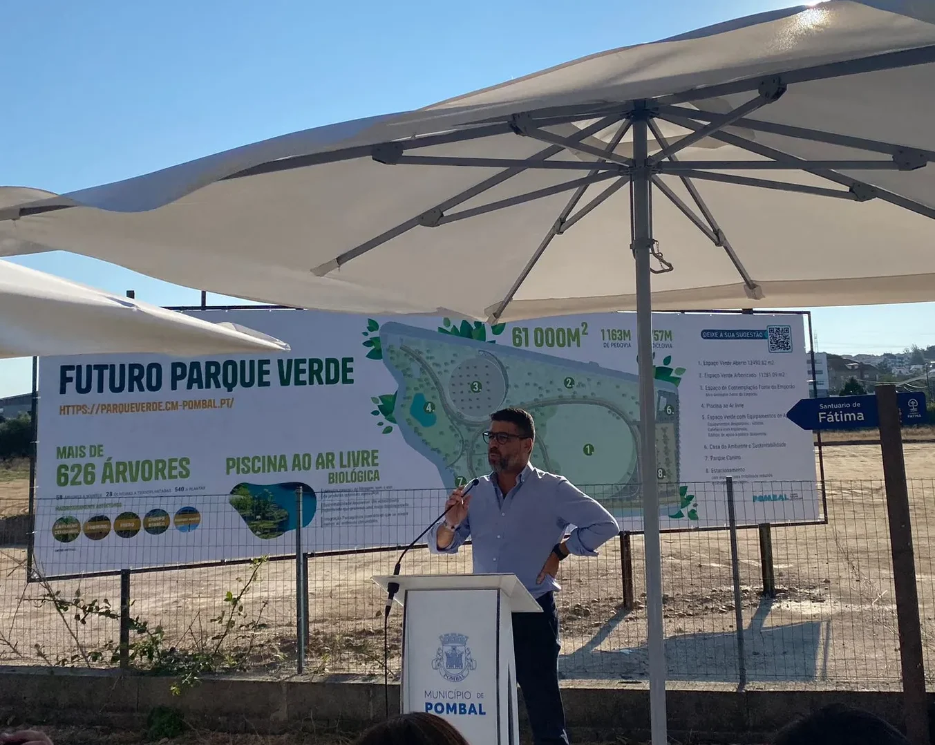 Município abre propostas e contributos para o futuro Parque Verde