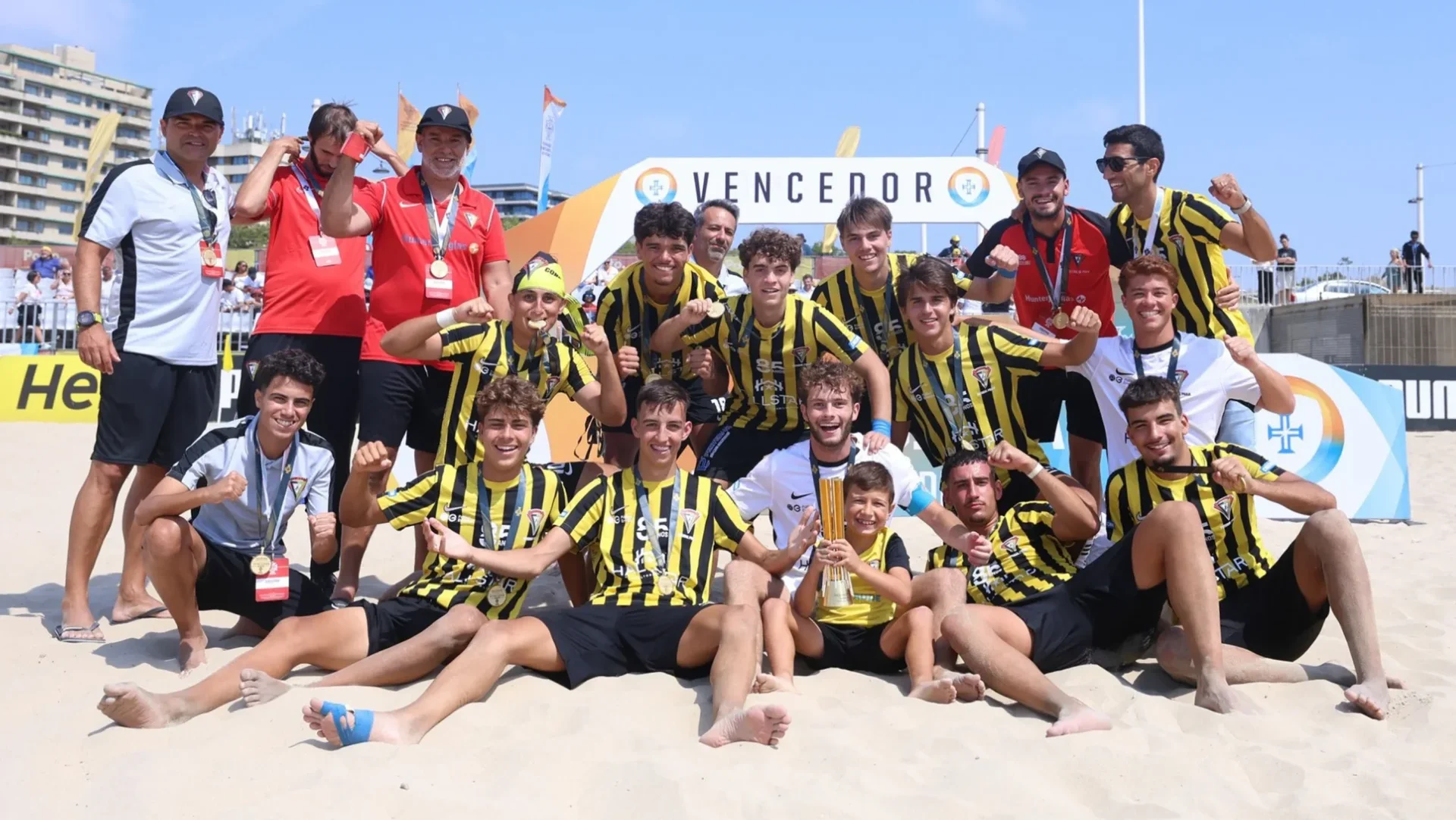 GRAP sagra-se campeão nacional sub-19 em futebol de praia